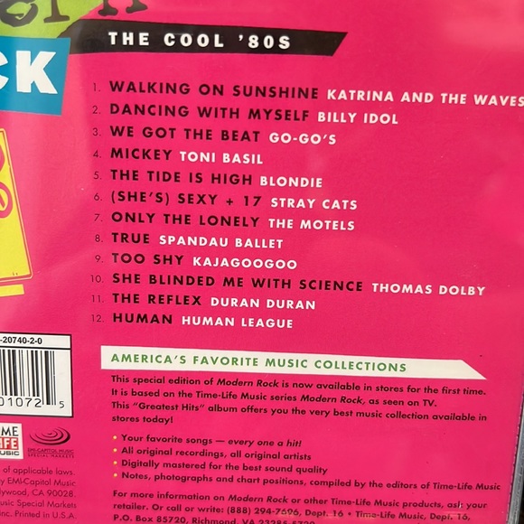 Time Life Collection | Other | 3 Cd Set Modern Rock 8s Time Life ...